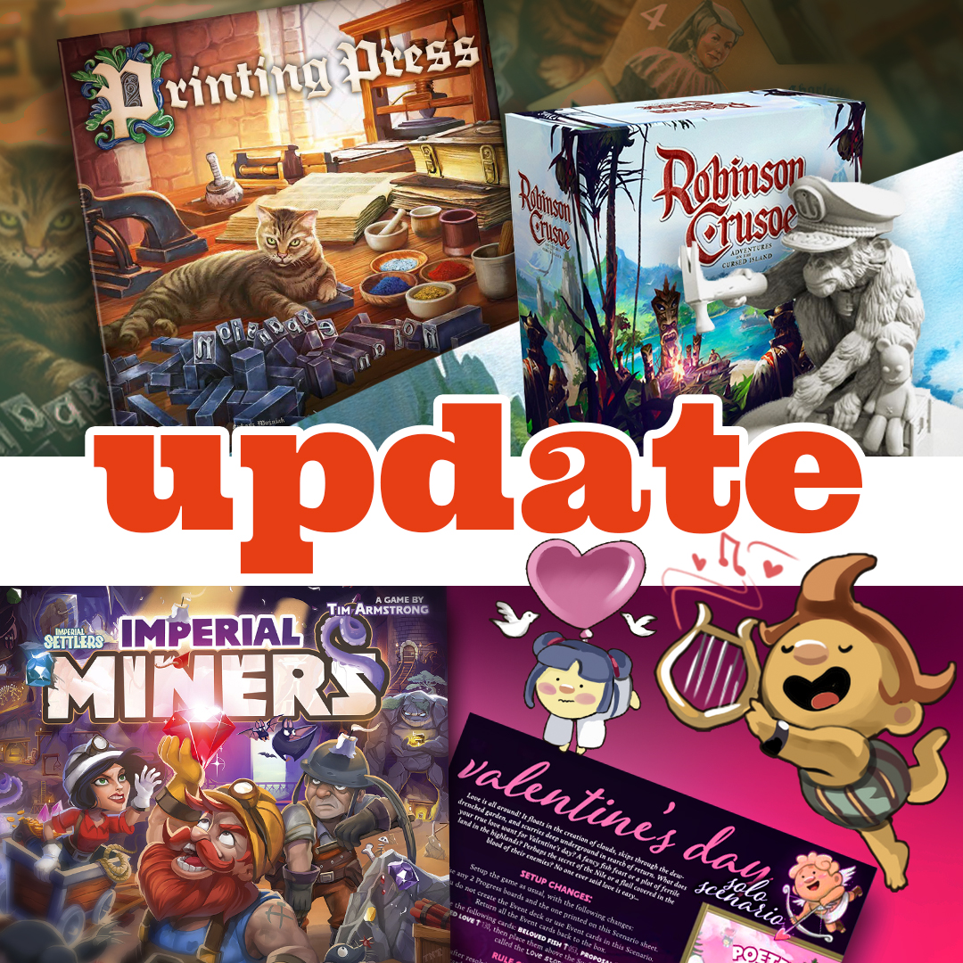 Latest Updates from Portal Games! | Board Games That Tell Stories